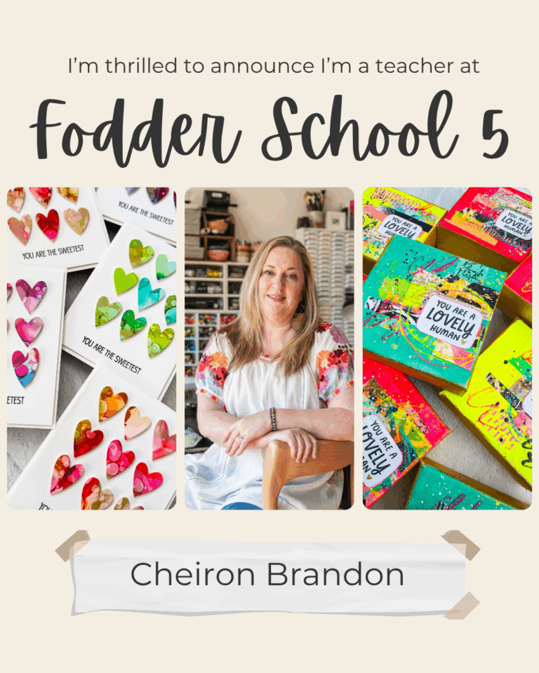 Fodder School 5 + Fodder Challenge 2025 - Create with Cheiron